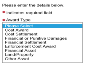Reporting Outcomes/Discharge with a Cost or Damages Award – Legal Aid ...