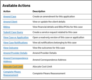 Allocate Costs to Counsel – Legal Aid Learning