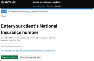 Introduction to the Apply for Criminal legal aid service – Legal Aid ...