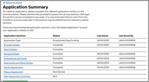 Exceptional Case Funding Merits Applications – Legal Aid Learning