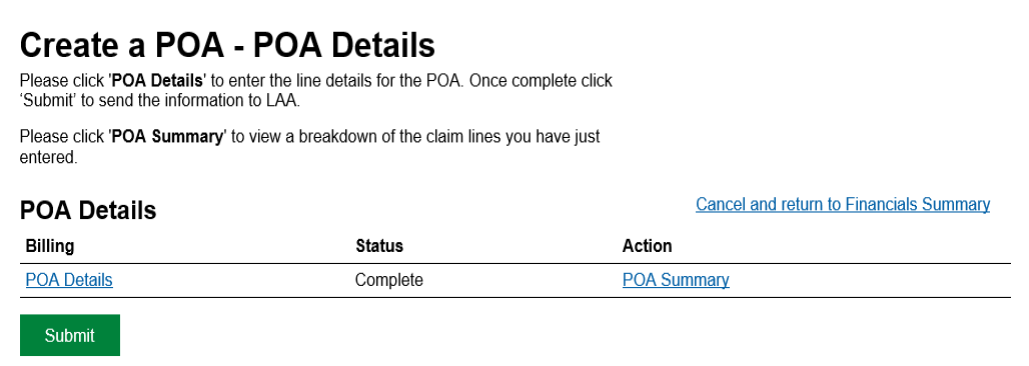 CCMS Advocate: Submit POA – Legal Aid Learning